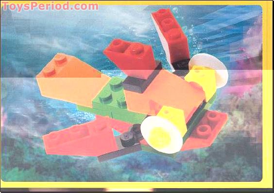 LEGO 3223 Dixan Soap Promotional Set, Orange Fish Instructions and ...