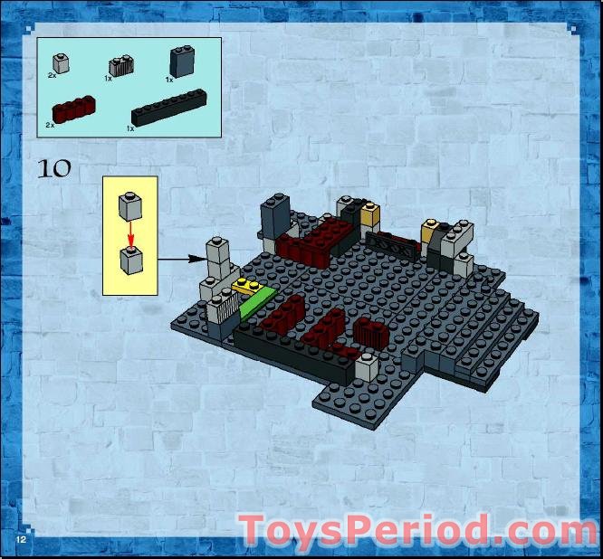 LEGO 4754 Hagrid's Hut (2nd Edition) Instructions and Parts List