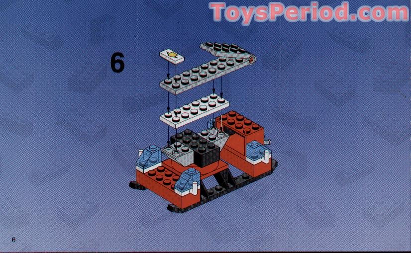LEGO 6464 Super Rescue Complex Instructions and Parts List