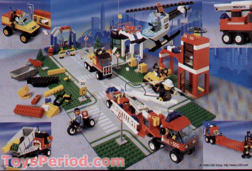 LEGO 6464 Super Rescue Complex Instructions and Parts List