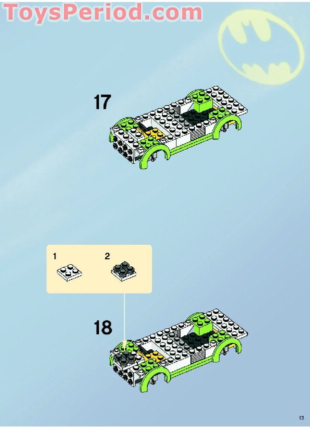 LEGO 7888 The Tumbler: Joker's Ice Cream Surprise Instructions and ...