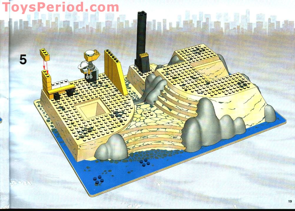 LEGO 7047 Coast Watch Hq Instructions and Parts List