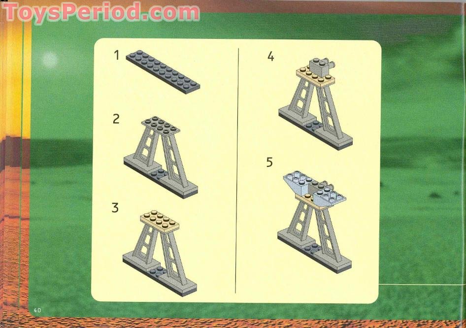 LEGO 7316 Excavation Searcher Instructions and Parts List