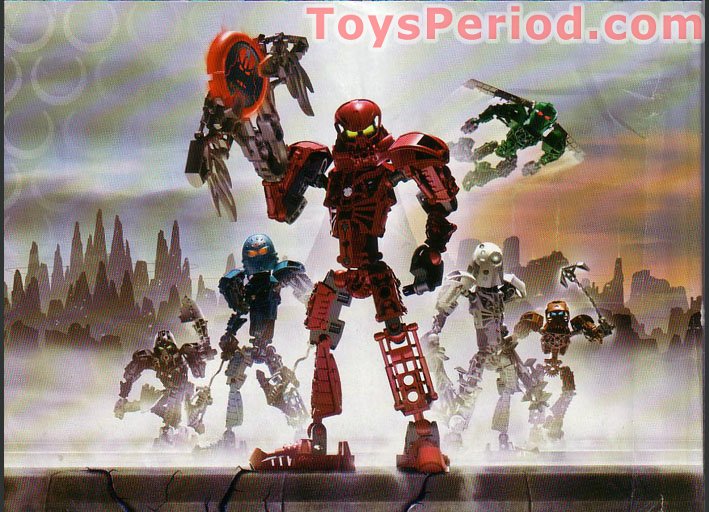 LEGO 8606 Toa Nuju Instructions and Parts List