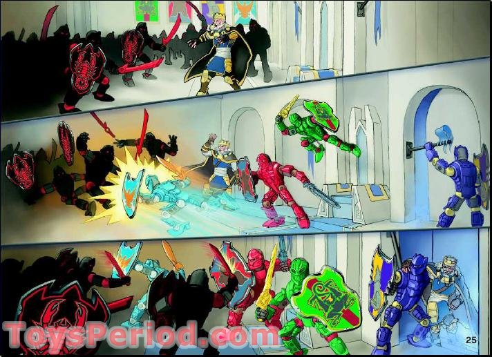 LEGO 8784-1 Rascus (USA Version with 3 Cards) Instructions and Parts List