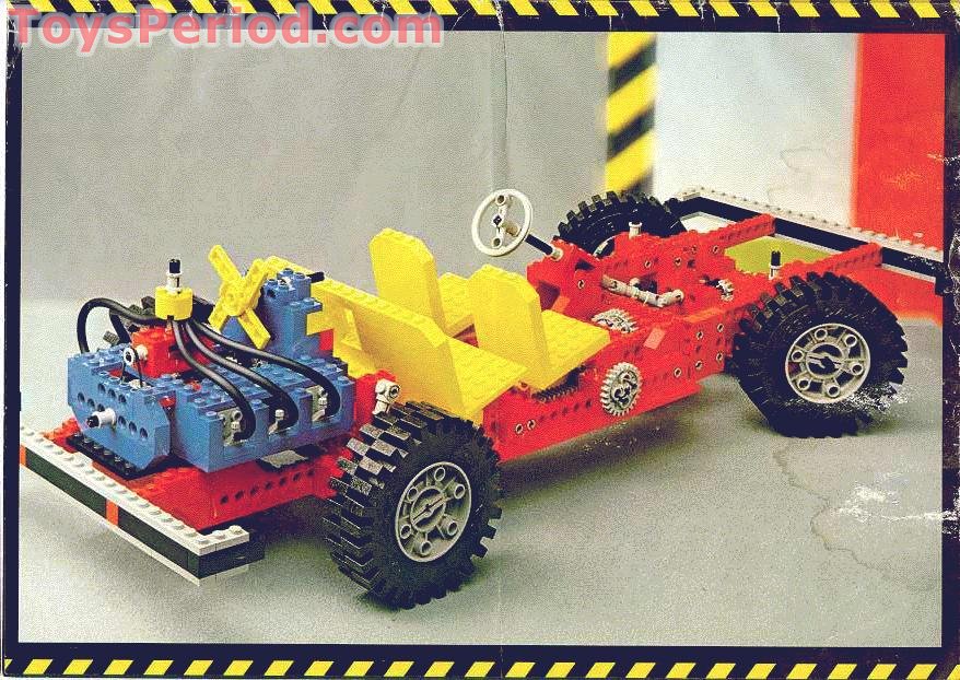 LEGO 8858-2 Auto Engines Instructions and Parts List