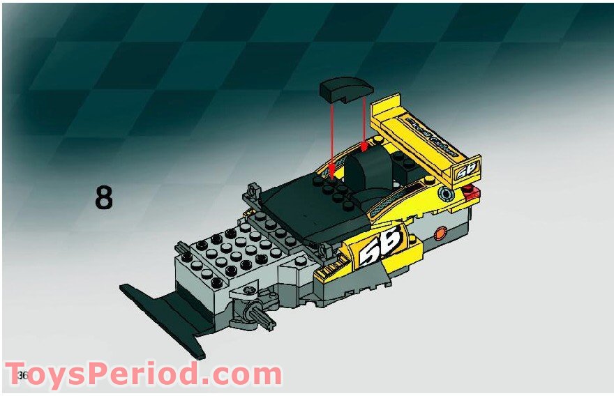 LEGO 8183 Track Turbo RC Instructions and Parts List