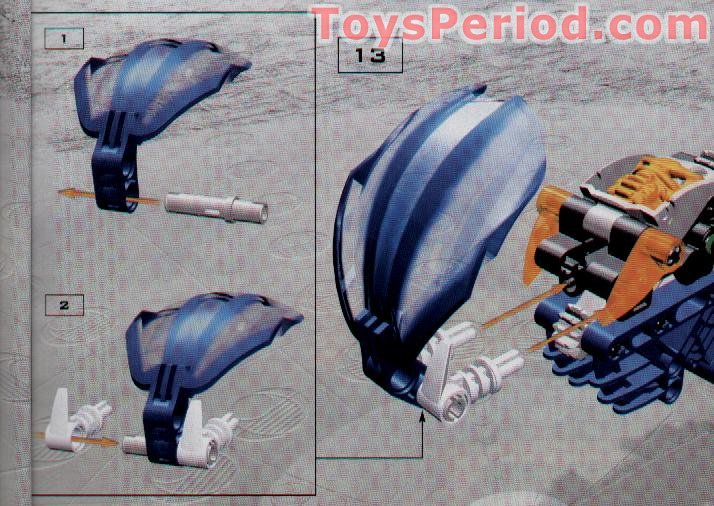 LEGO 8562 Gahlok Instructions and Parts List