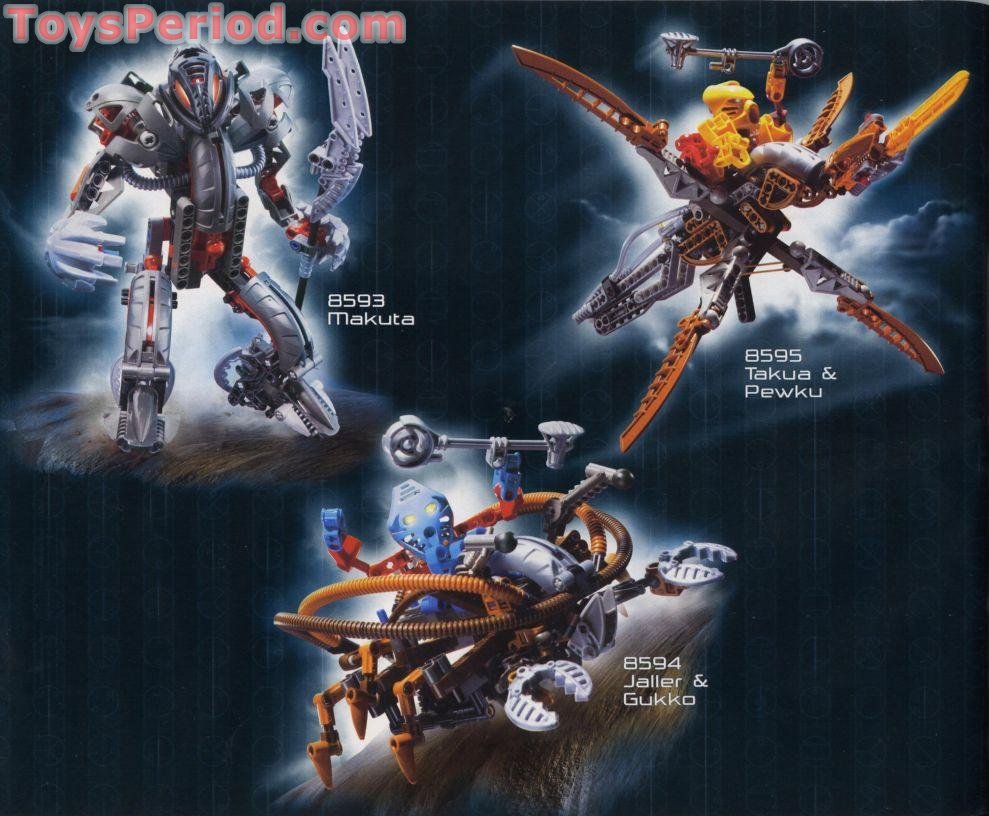 LEGO 8596 Takanuva Instructions and Parts List