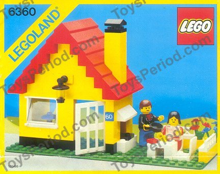 LEGO 6360 Weekend Cottage Instructions and Parts List