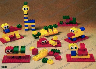 LEGO 1020 Duplo Basic Set Parts List