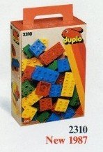 LEGO 2310 Supplementary Duplo Bricks Set Parts List