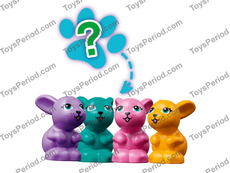 LEGO 41666 Andrea's Bunny Cube Set Parts List