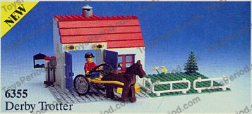 LEGO 6355 Derby Trotter Instructions and Parts List