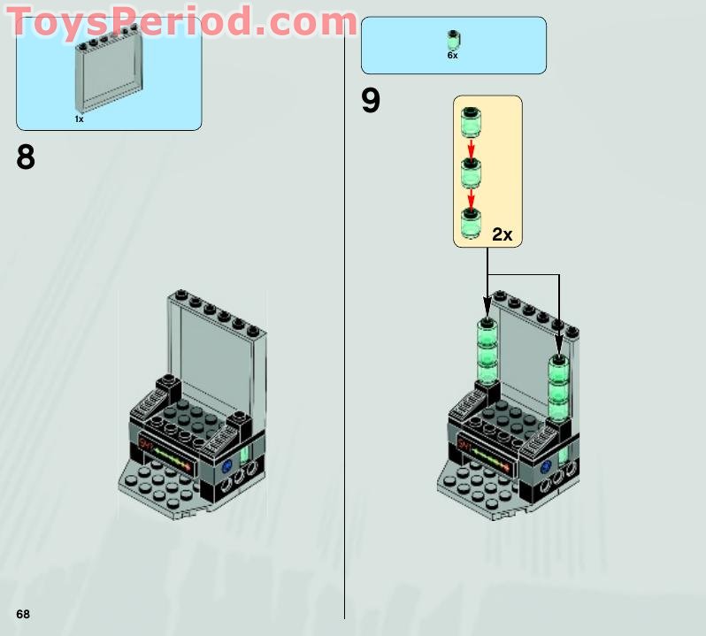 LEGO 6873 Spider-Man's Doc Ock Ambush Instructions and Parts List