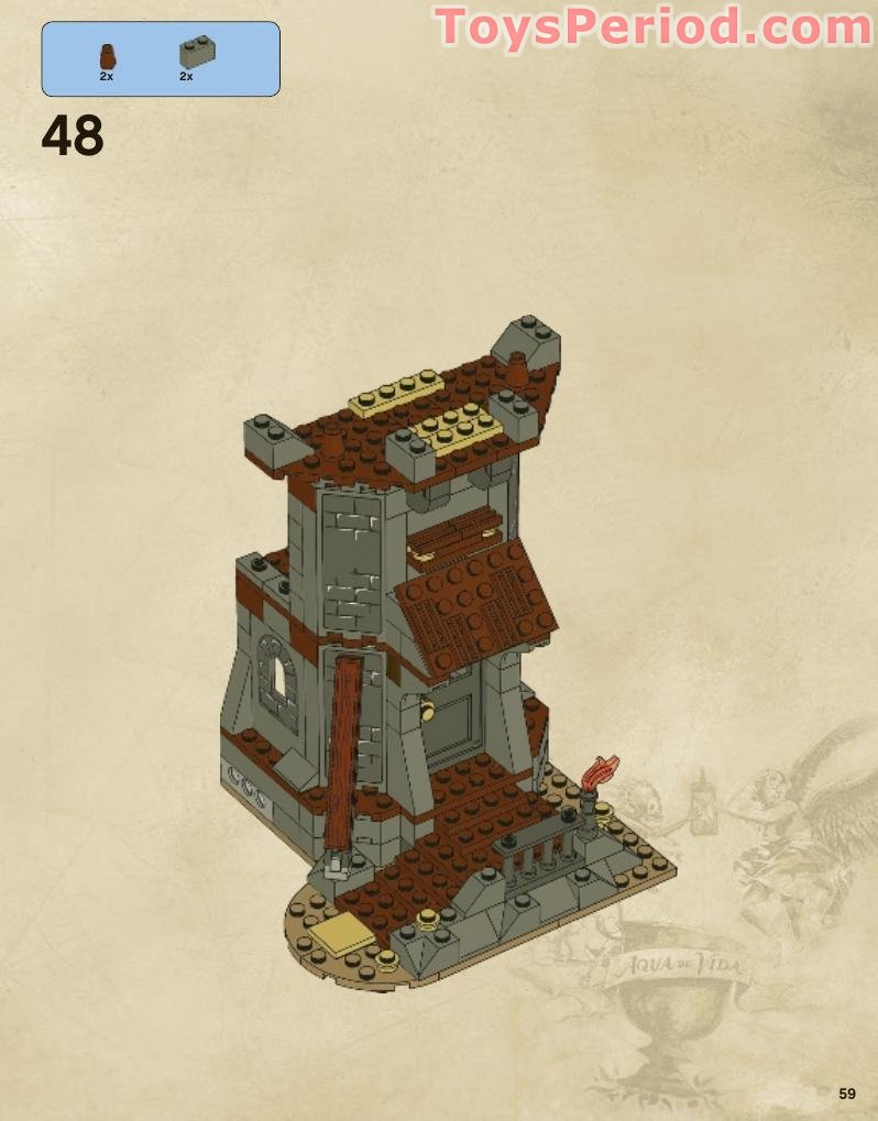 LEGO 4194 Whitecap Bay Instructions and Parts List