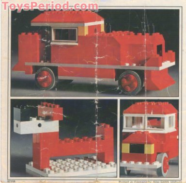 LEGO 313-1 London Bus Instructions and Parts List