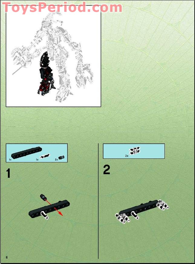 LEGO 10203 Voporak Instructions and Parts List