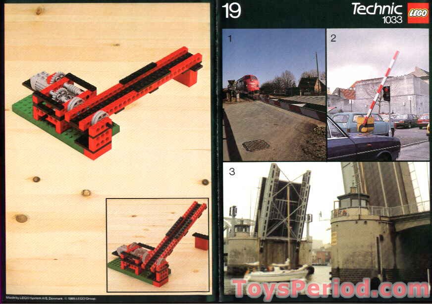 LEGO 1033 Building Instructions for Set 1032 Instructions and Parts List