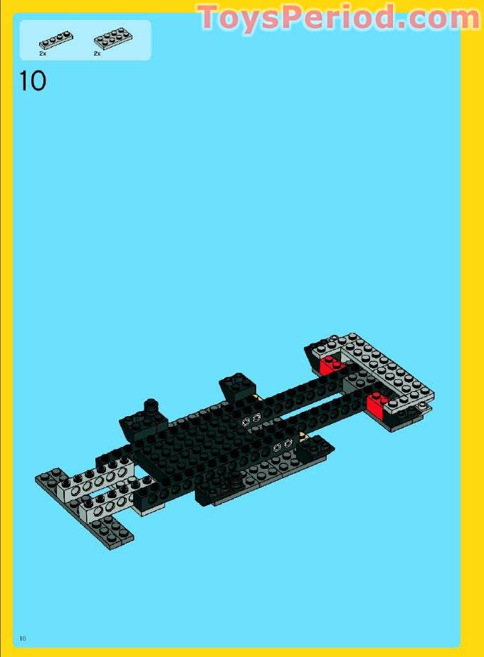 LEGO 4955 Big Rig Instructions and Parts List