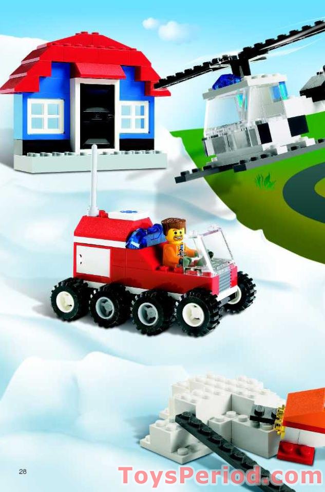 LEGO 6164 LEGO Rescue Building Set Instructions and Parts List