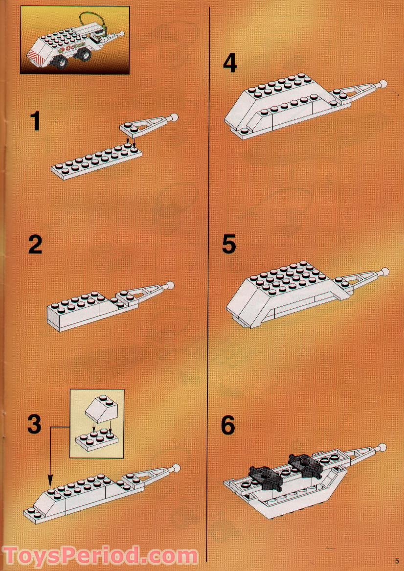 LEGO 6582 Daredevil Flight Squad Instructions and Parts List