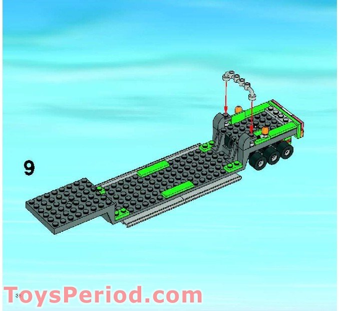 LEGO 7633 Construction Site Instructions and Parts List