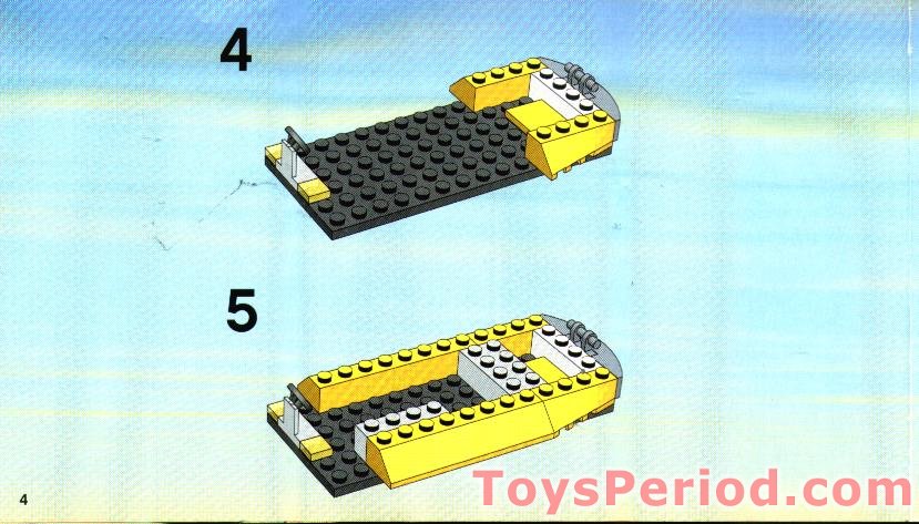 LEGO 7248 Digger Instructions and Parts List