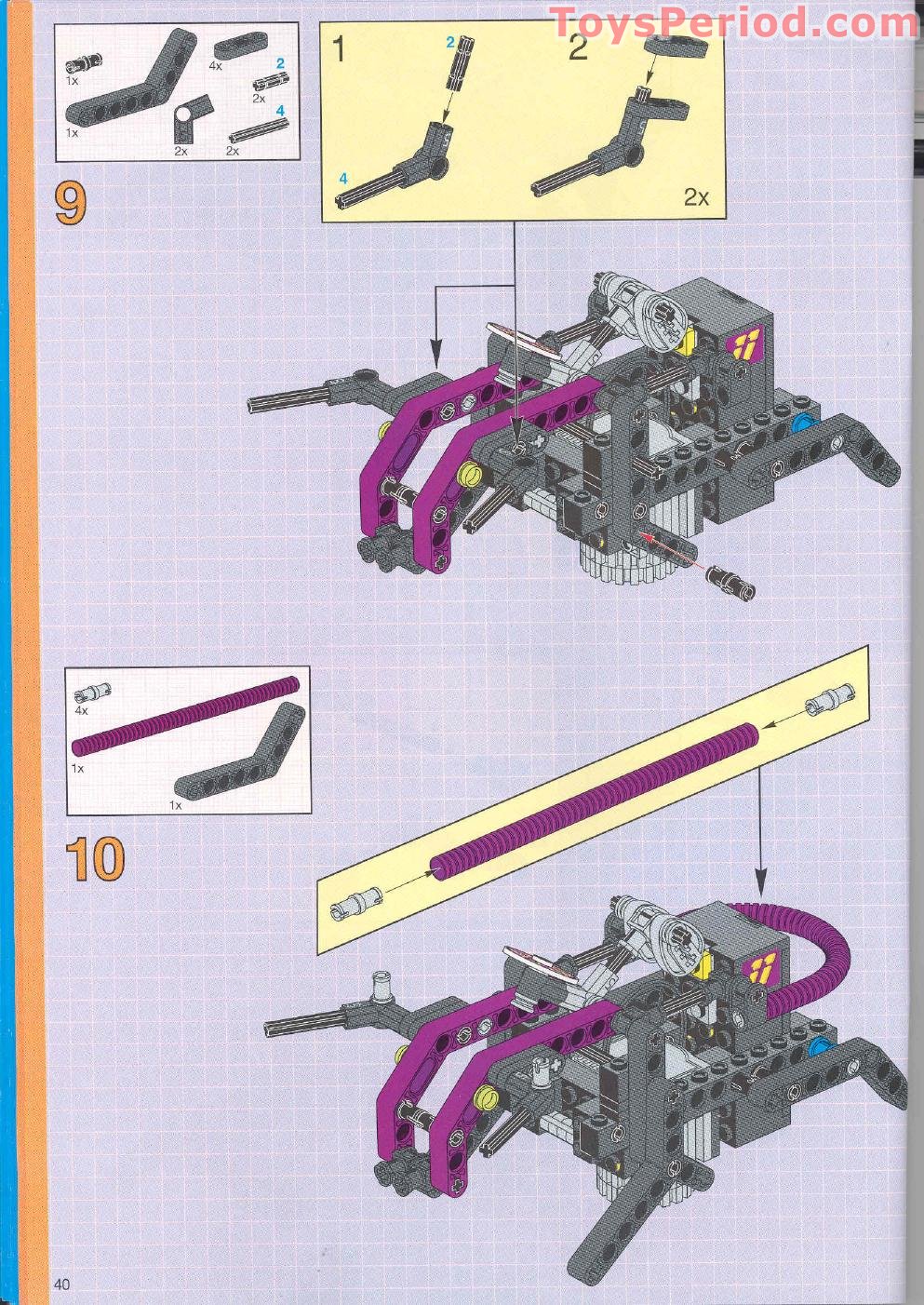 LEGO 8266 Super Challenge Instructions and Parts List