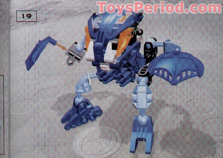 LEGO 8562 Gahlok Instructions and Parts List