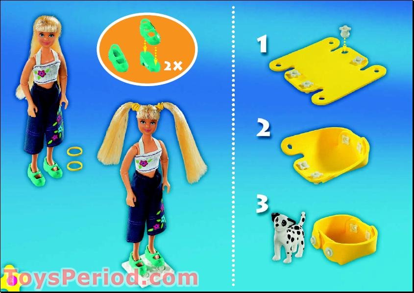 LEGO 3123 Emma's Chill-Out Kitchen Instructions and Parts List