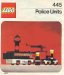 LEGO 445-1 Police Units Instructions and Parts List