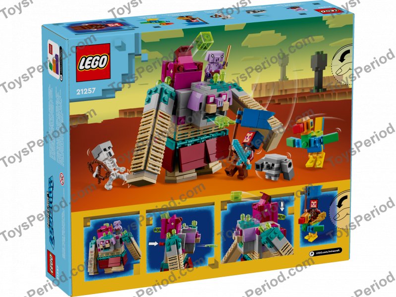 LEGO 21257 The Devourer Showdown Set Parts List