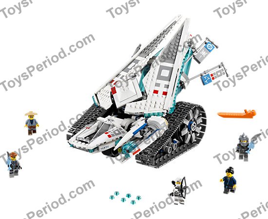 LEGO 70616 Ice Tank Set Parts List
