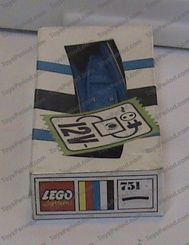 LEGO 751-1 8 Curved 12v Conducting Rails Set Parts List