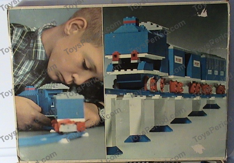 LEGO 113-2 Motorized Train Set Instructions and Parts List