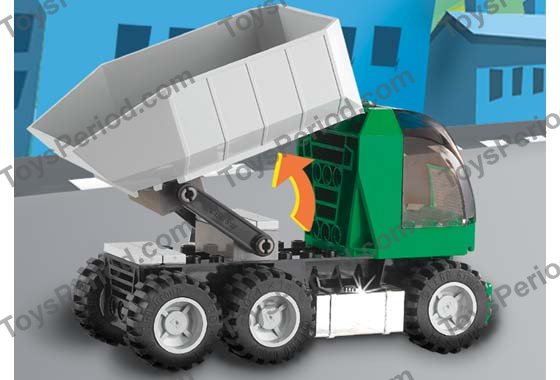 LEGO 4653 Dump Truck Instructions and Parts List