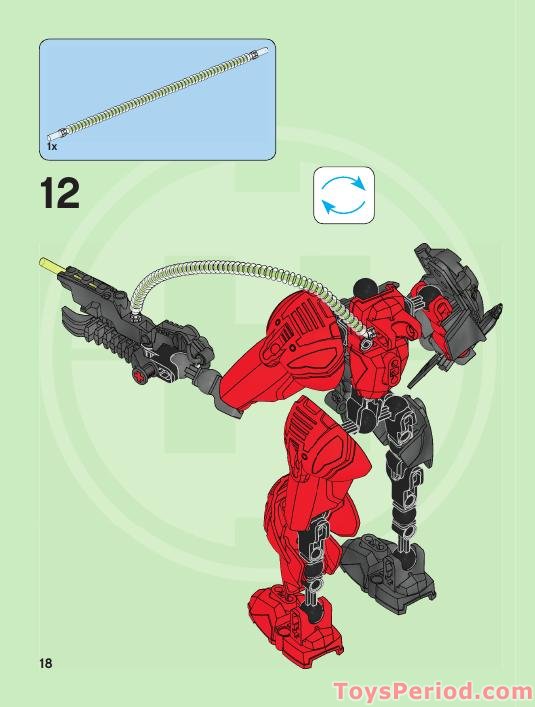 LEGO 6218 Splitface Instructions and Parts List
