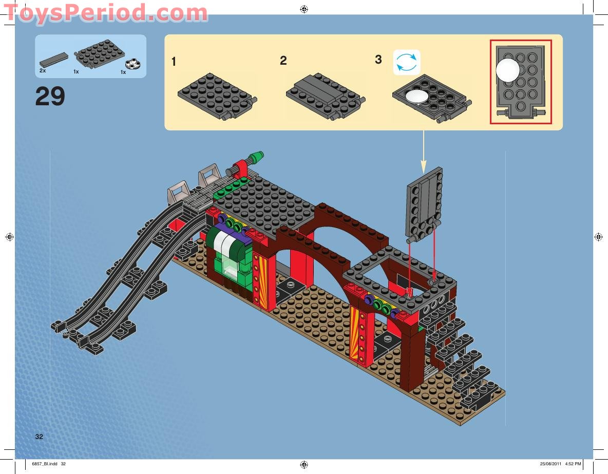 LEGO 6857 The Dynamic Duo Funhouse Escape Instructions and Parts List