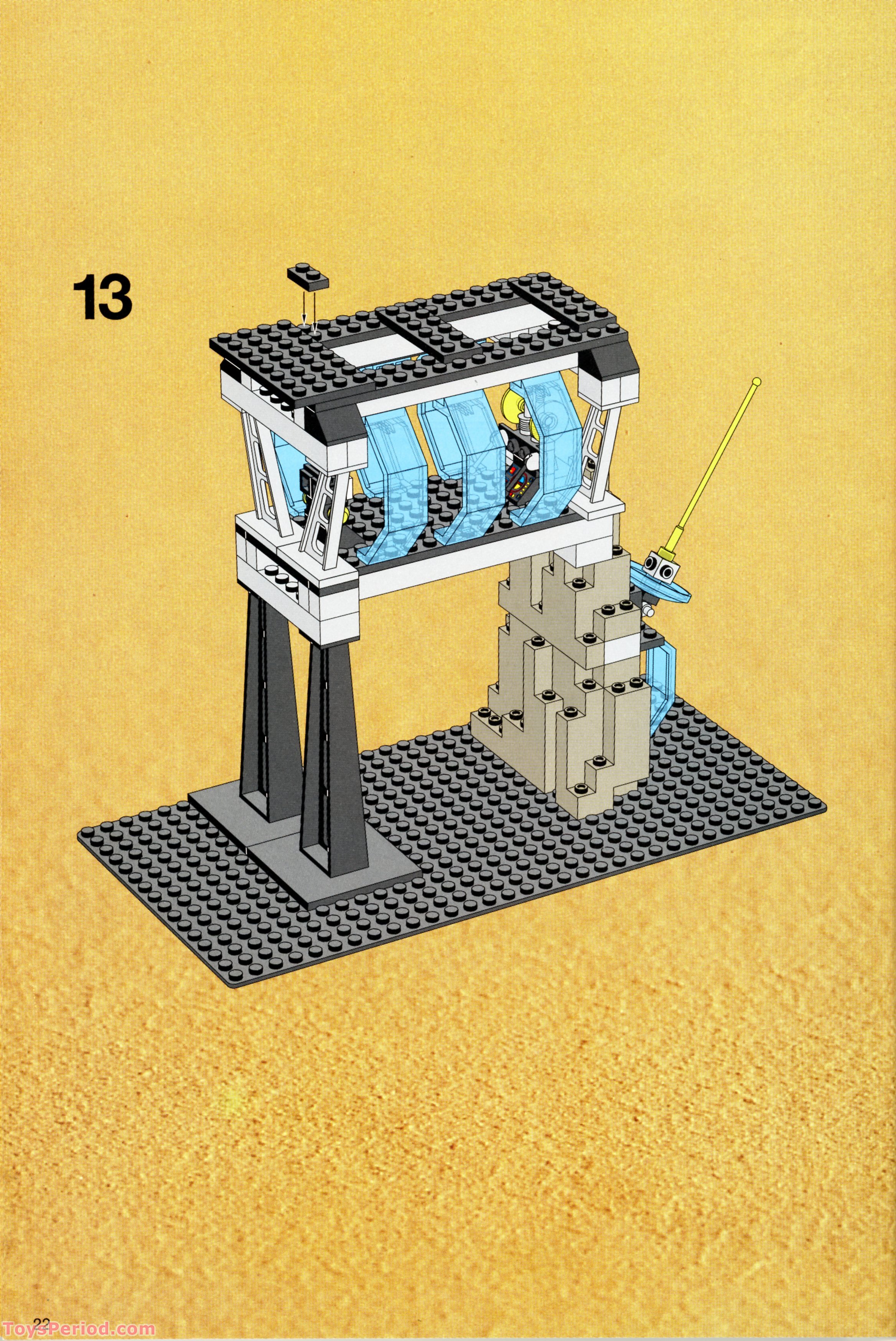 LEGO 6991 Monorail Transport Base Instructions and Parts List