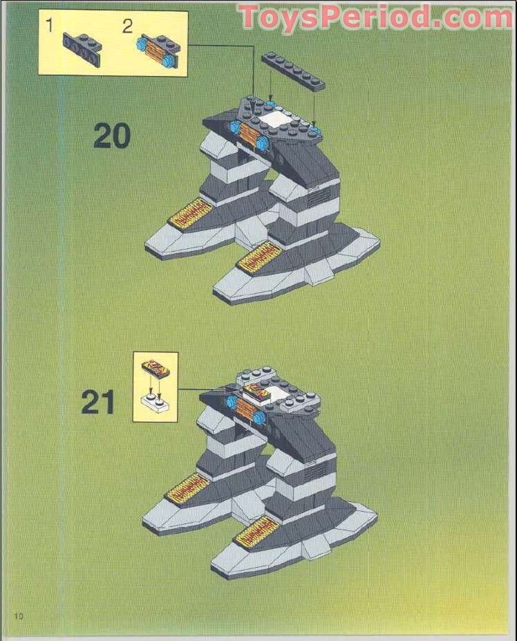 LEGO 2153 Robo Stalker Instructions and Parts List