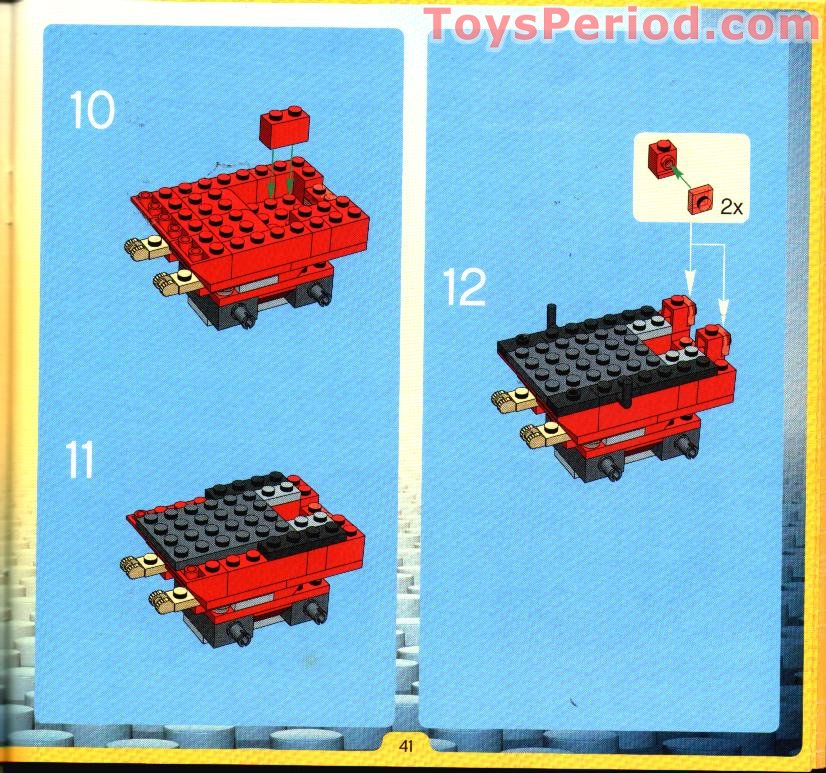 LEGO 4883 Gear Grinders Instructions and Parts List