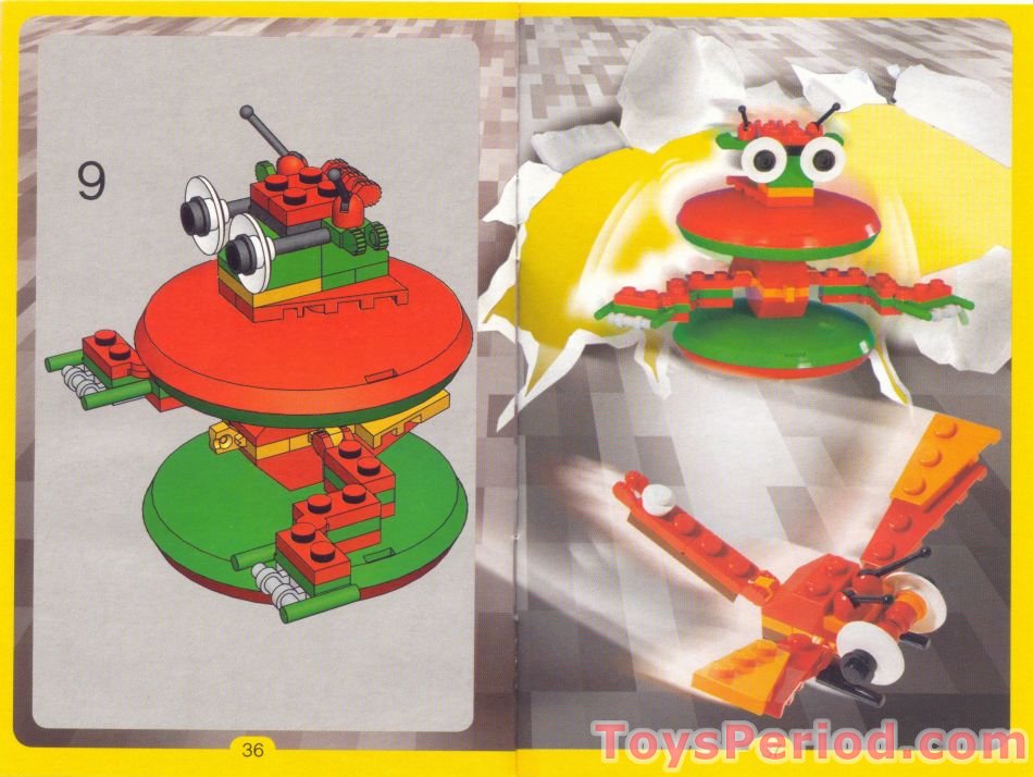 LEGO 4349-3 Wild Pod (Toy Fair Nuernberg Promotion) Instructions and ...