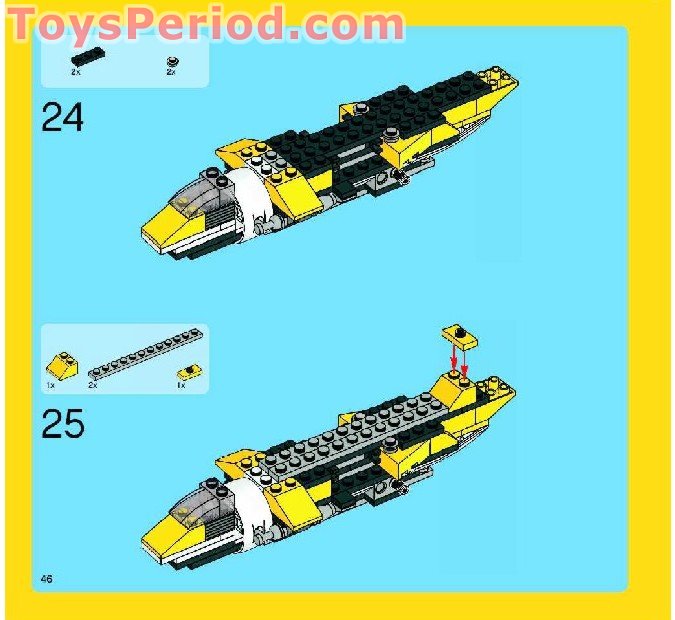 LEGO 6745 Propeller Power Set Parts Inventory and Instructions - LEGO ...