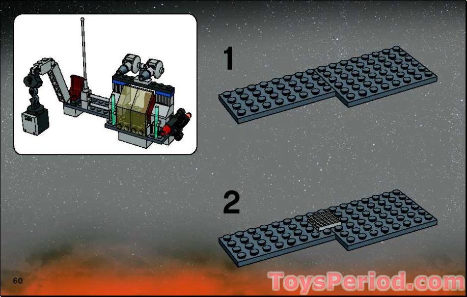 LEGO 7264 Imperial Inspection Instructions and Parts List
