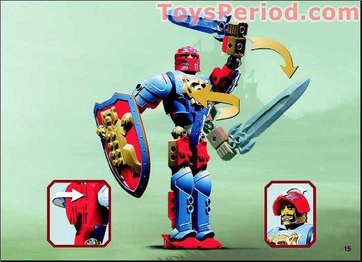 LEGO 8794 Sir Santis Instructions and Parts List