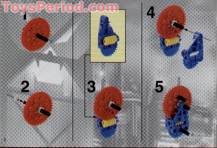 LEGO 8502 City Slizer Instructions and Parts List