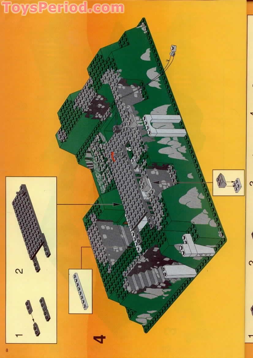 LEGO 6090 Royal Knight's Castle Instructions and Parts List