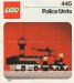 LEGO 445-1 Police Units Instructions and Parts List