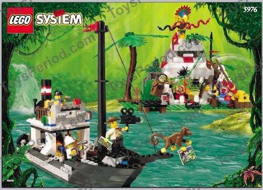 LEGO 5976 River Expedition Instructions and Parts List